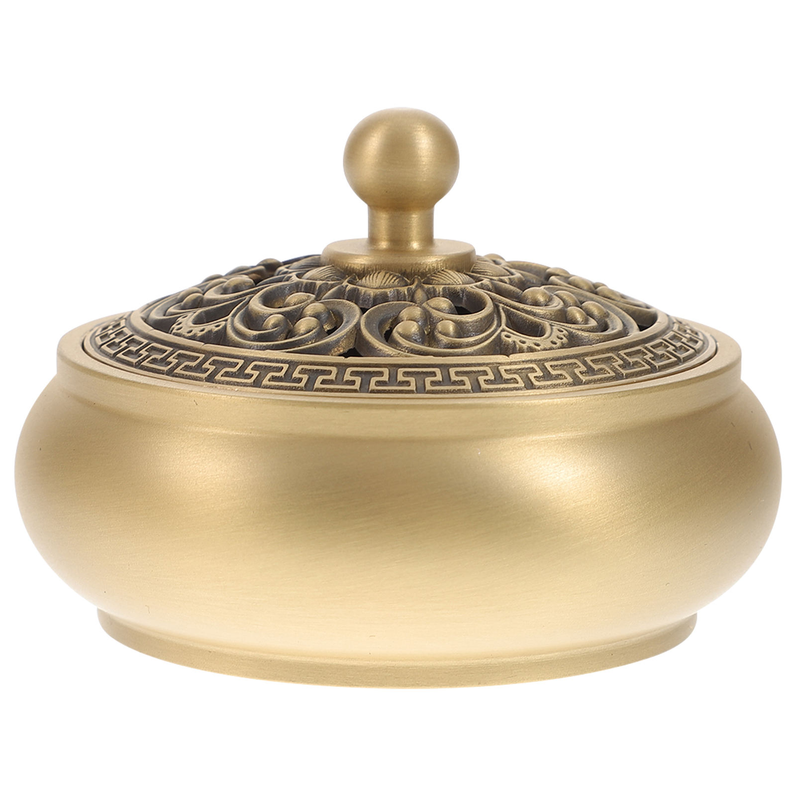 MLINS Vintage Home Decor Copper Incense Burner Witch Cauldron Practical ...