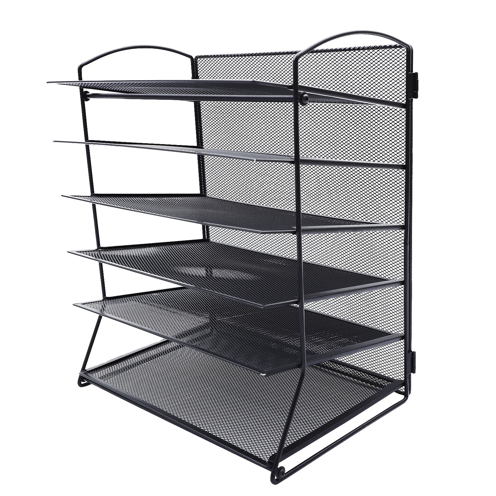 MLINS Wall File Holder Clear Folder Organizer Rack Document Office ...