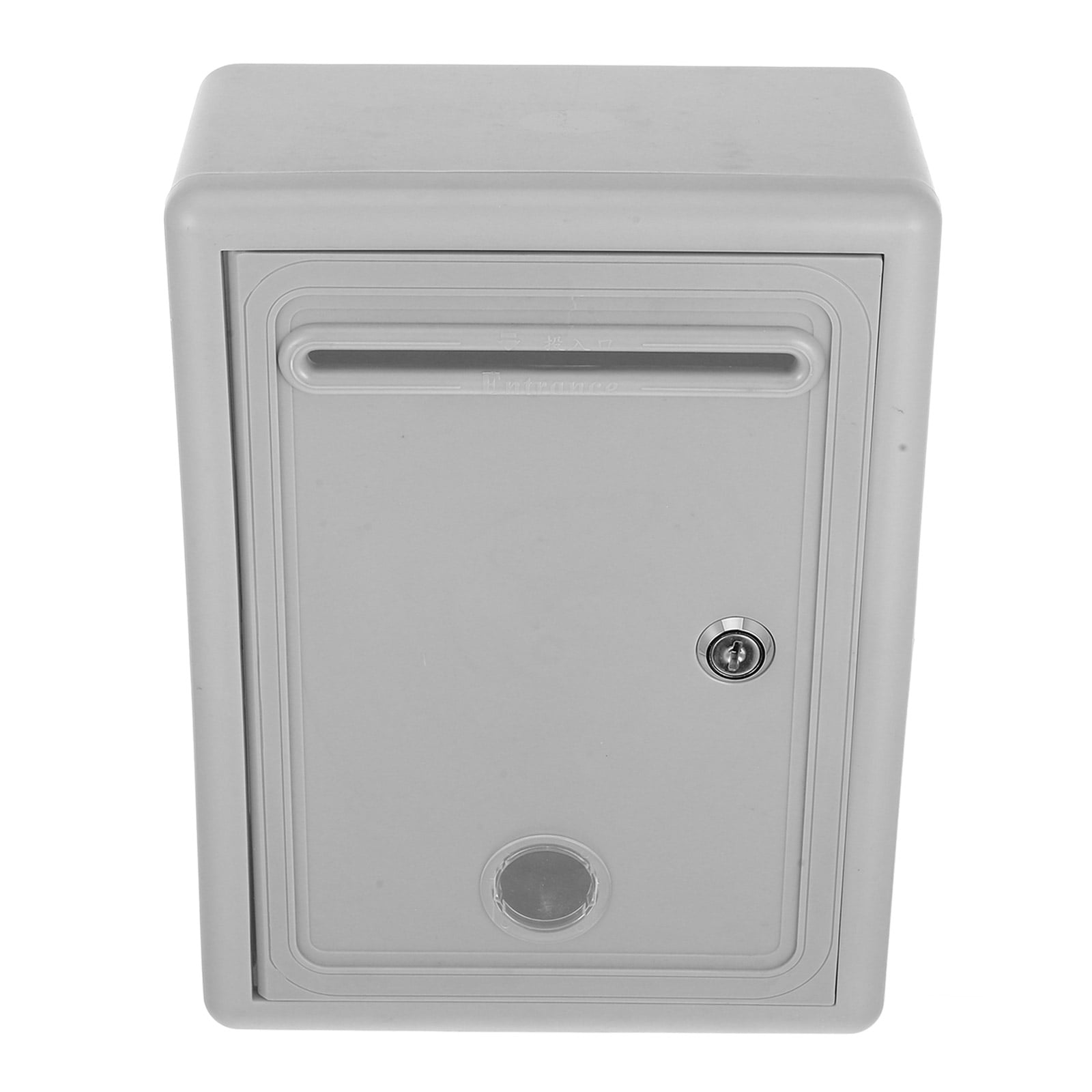 MLINS Wall Mounted Suggestion Box With Lock Secure Donation Box With ...