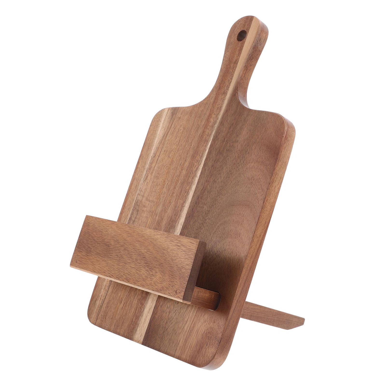 MLINS Wall-Mounted Wood Recipe Holder Kitchen Cookbook Stand Elegant ...