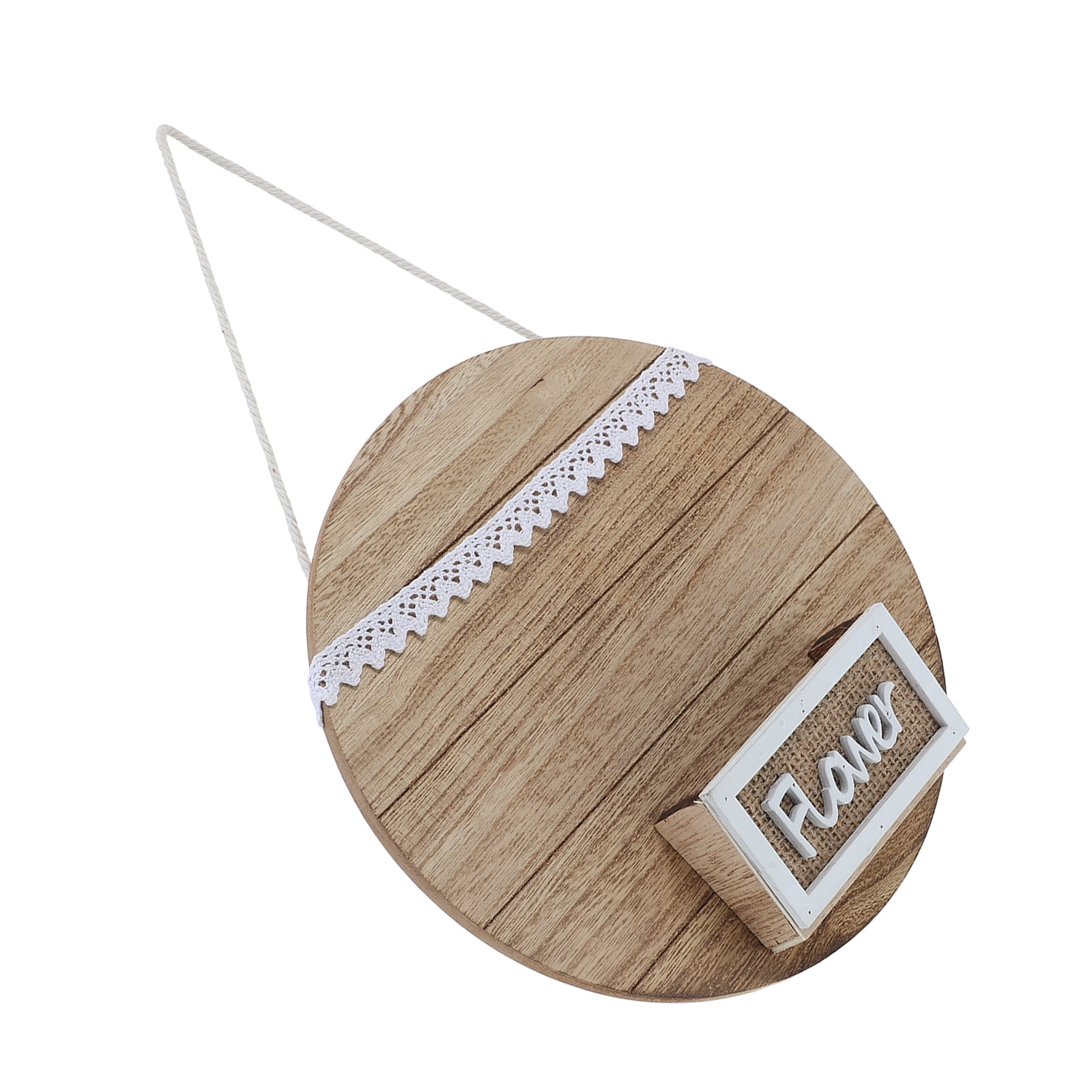 MLINS Wall Plant Holder Round Rustic Welcome Signs Pipe Clamp Potato ...