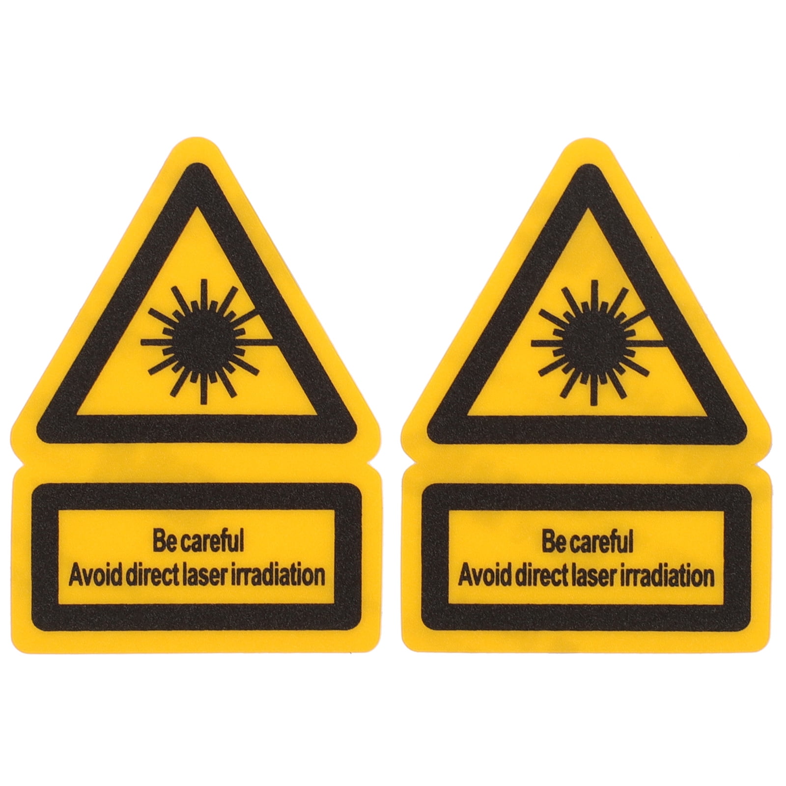 MLINS Warning Safety Stickers with Adhesive PVC Material for Home Use ...