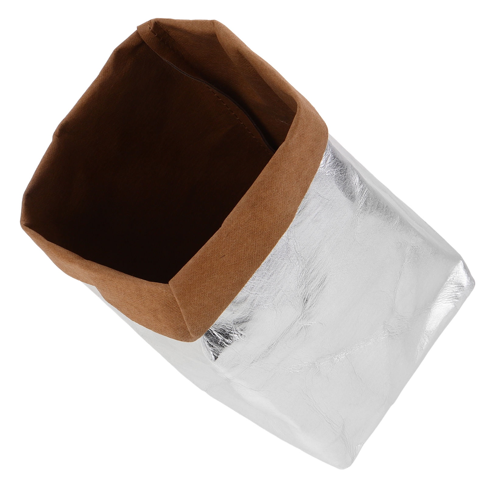 MLINS Washable Kraft Paper Bag Reusable Kraft Paper Bag for Flower Pot ...