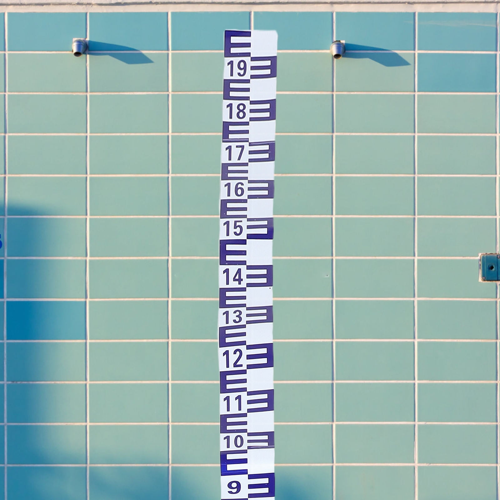 MLINS Water Level Measuring Tool Reflective Ruler Self Adhesive Water ...