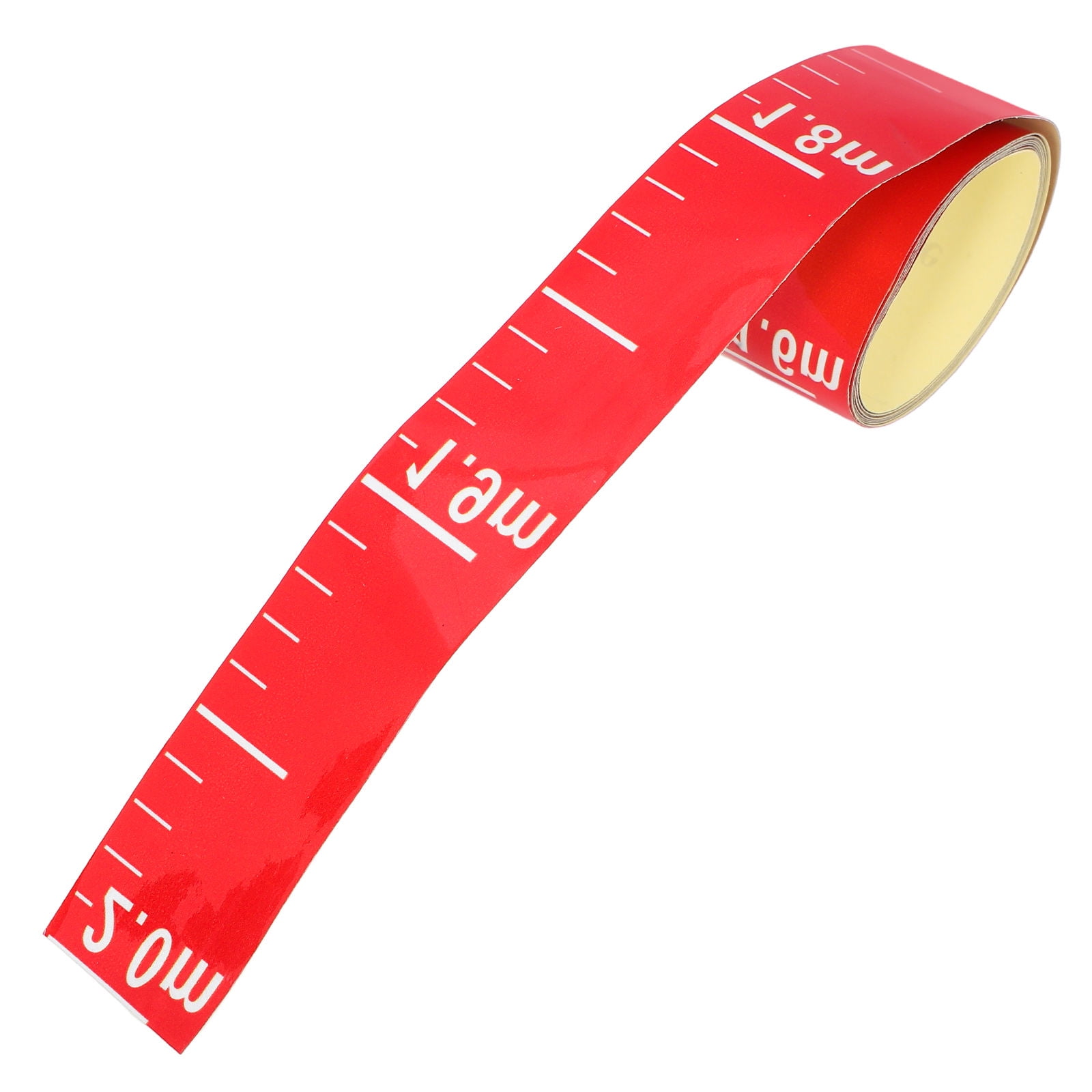 MLINS Water Level Ruler Sticker Aluminum Ruler Reflective Self-adhesive ...
