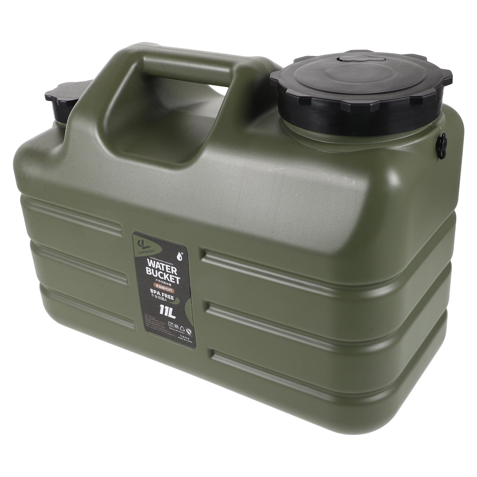 MLINS Water Storage Containers Tanks Boil Hotpot Travel Dark Green ...