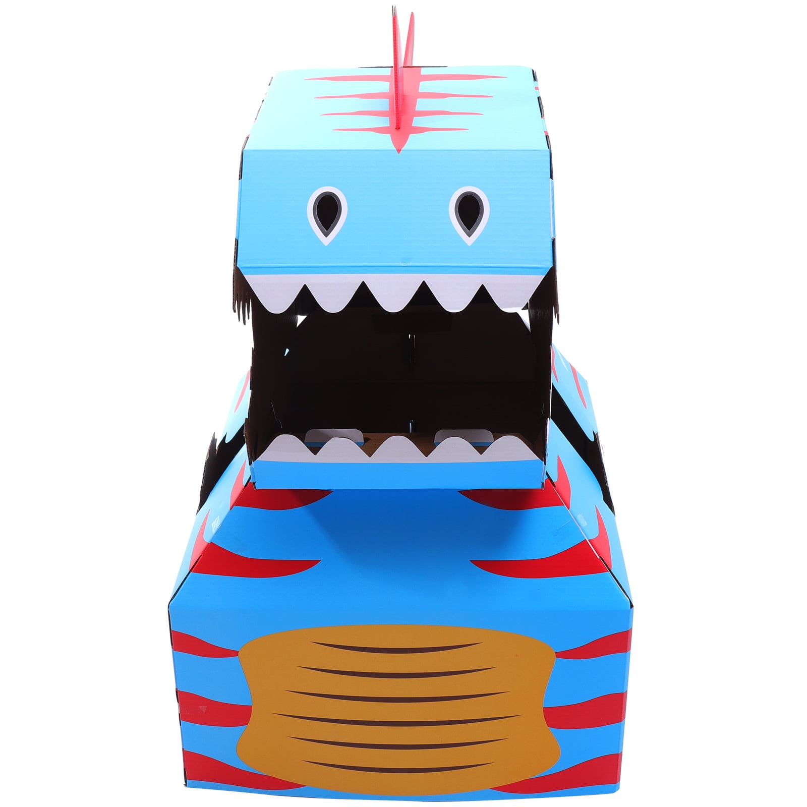 MLINS Wearable Cardboard Box Toy for Kids Fun DIY Paper RolePlay ...