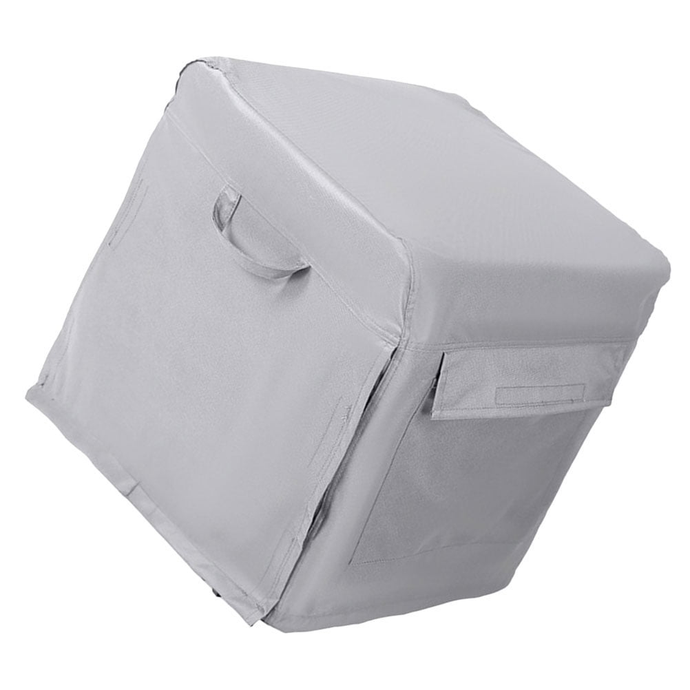 MLINS Weather Air Compressor Cover for Generator Elastic Tarp Grey ...