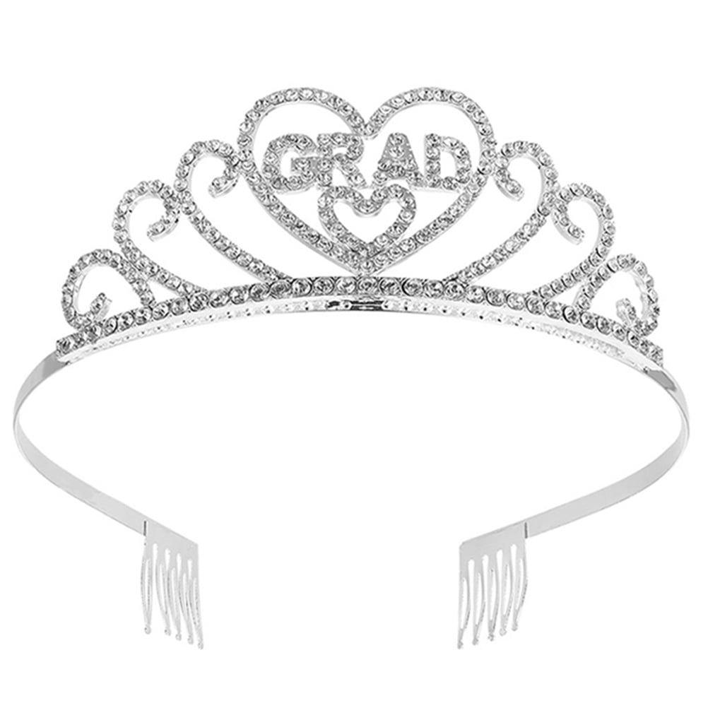 MLINS Wedding Tiaras for Bride Grad Crown Headband Rhinestone - Walmart.com
