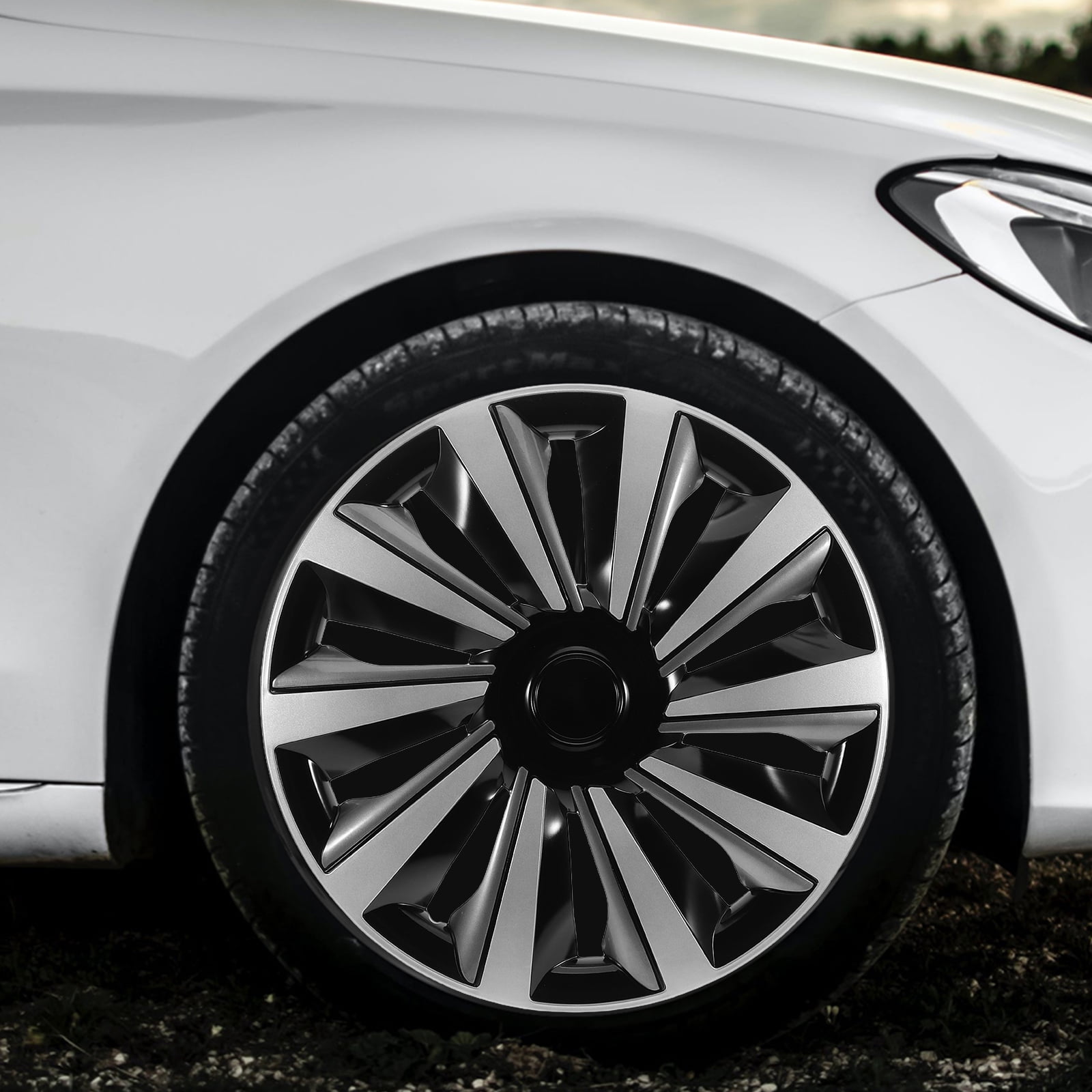 MLINS Wheel Center Hub Caps Hubcap Wheel Covers Caps Tires Center Hub ...