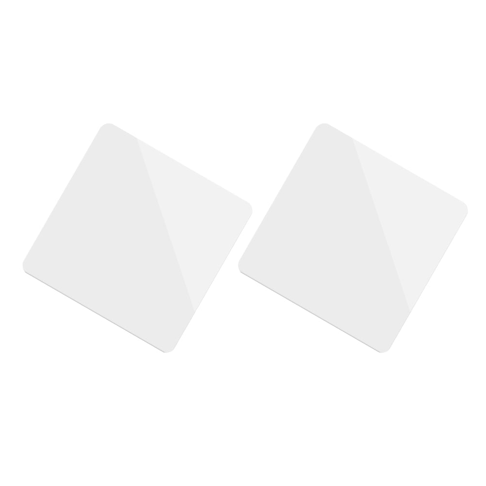 MLINS White Acrylic Reflection Board for Jewelry Photography Props with ...