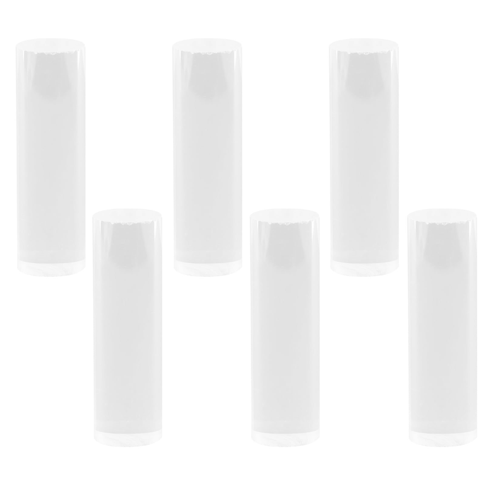MLINS White Acrylic Support Rods for Display Crafts and Cake Topper ...