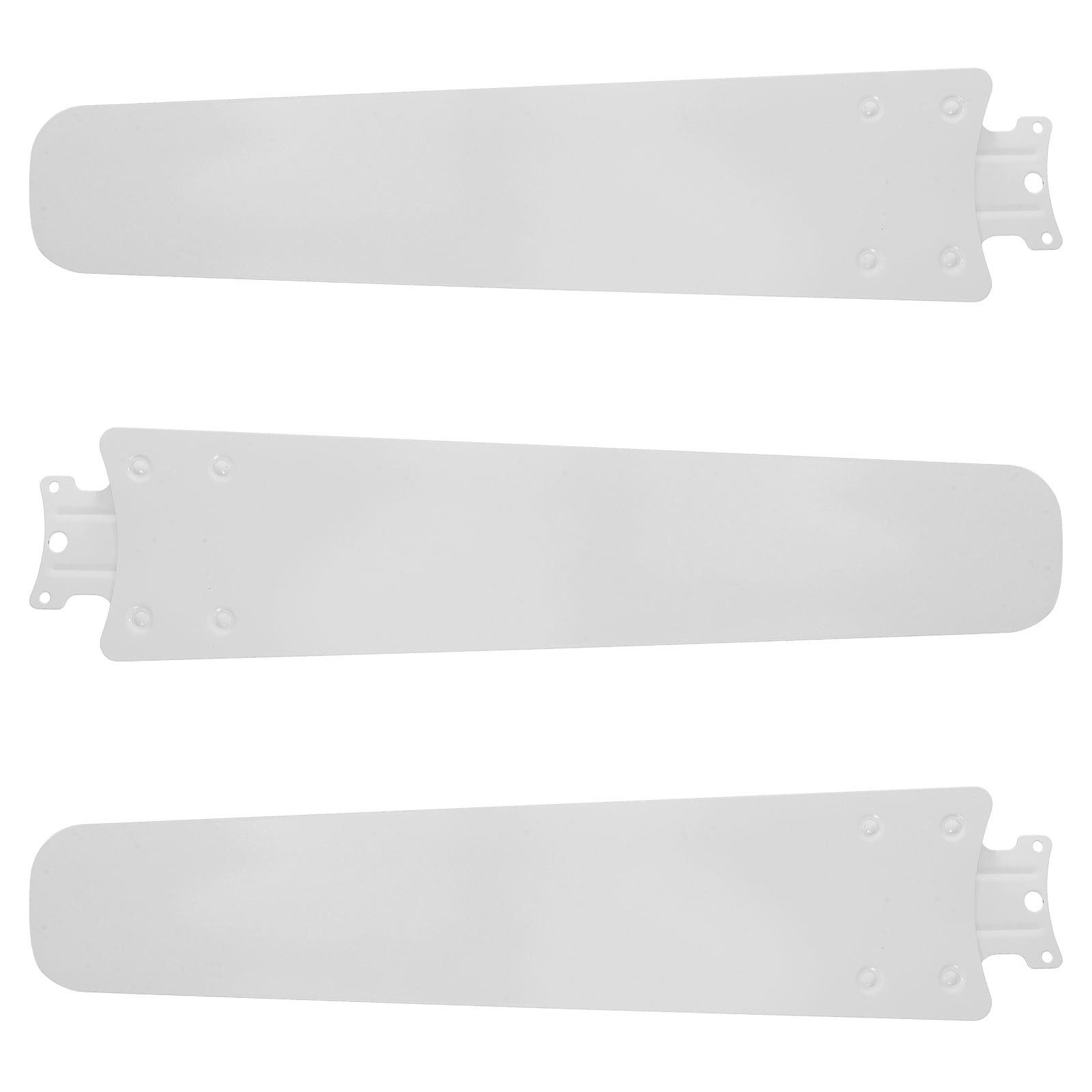 MLINS White Axial Fan Blades for Electric Ceiling Fans Iron Material 3 ...