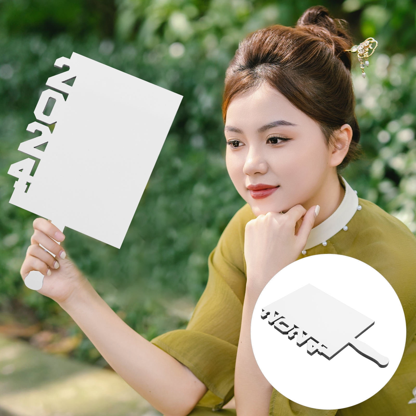 MLINS White Handheld Photo Frame for Graduation Decorations 2024 ...