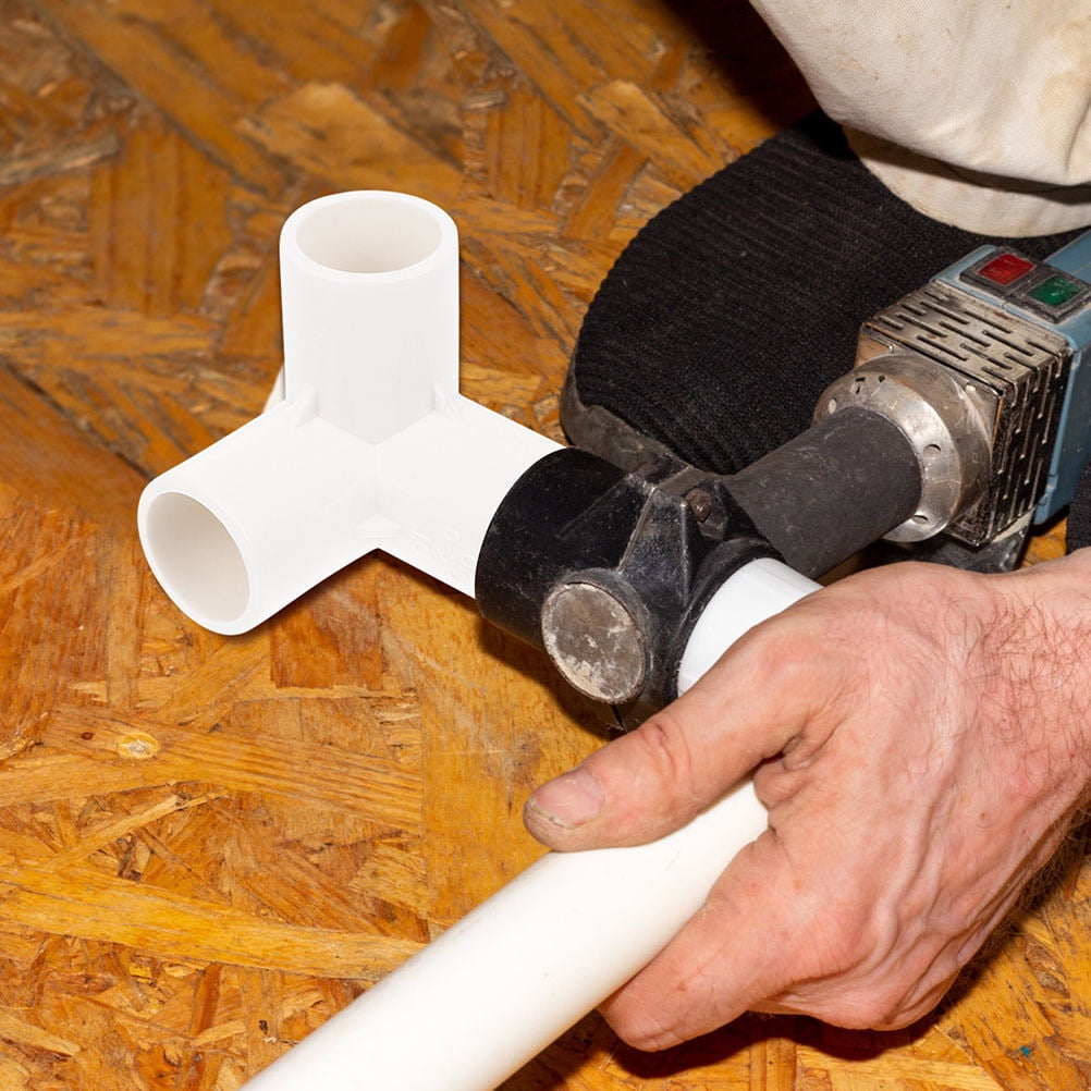 MLINS White PVC Adapter Fitting for Connecting Elbow Joint Connector ...