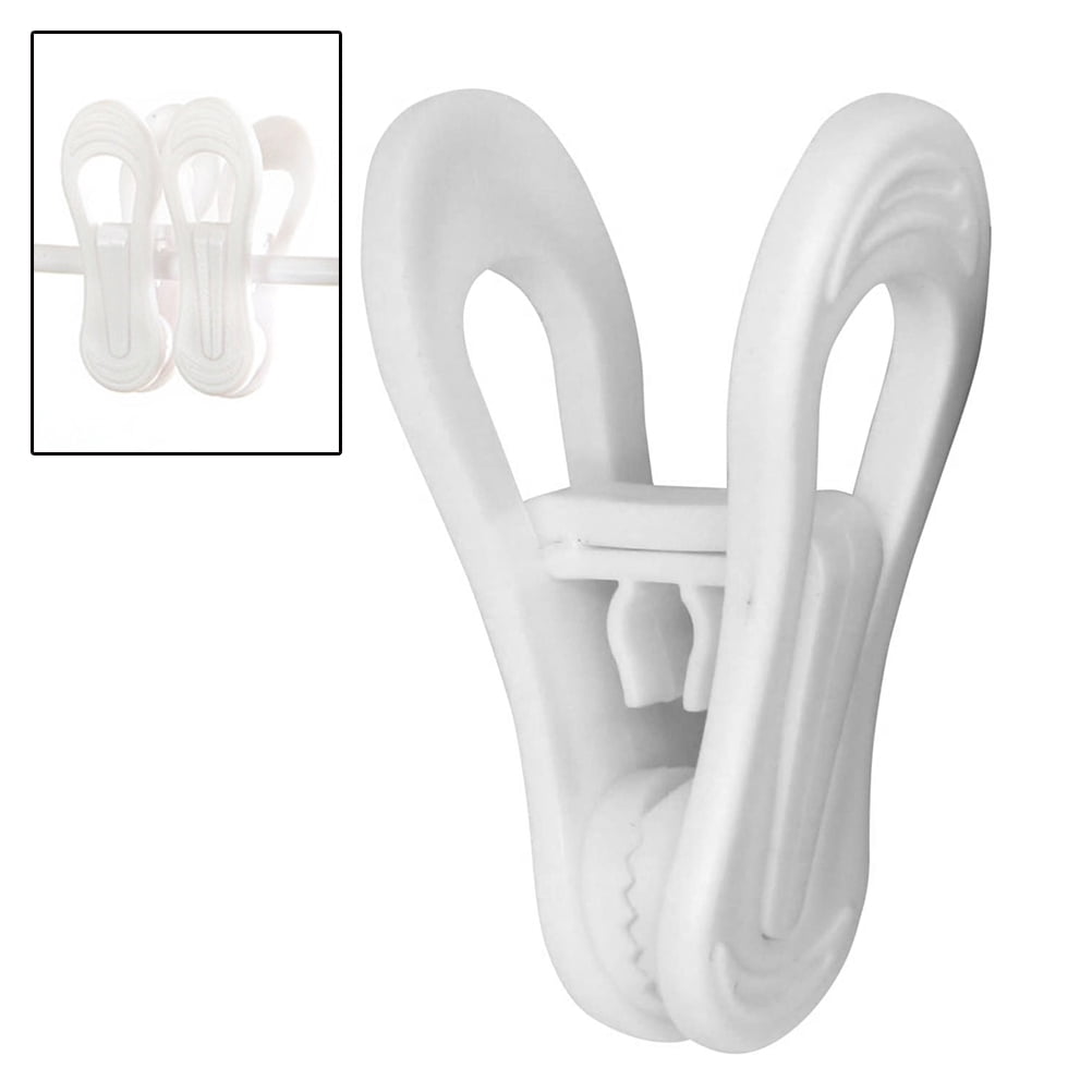 MLINS White Plastic Clothes Clips for Drying Made of PP Material Great ...