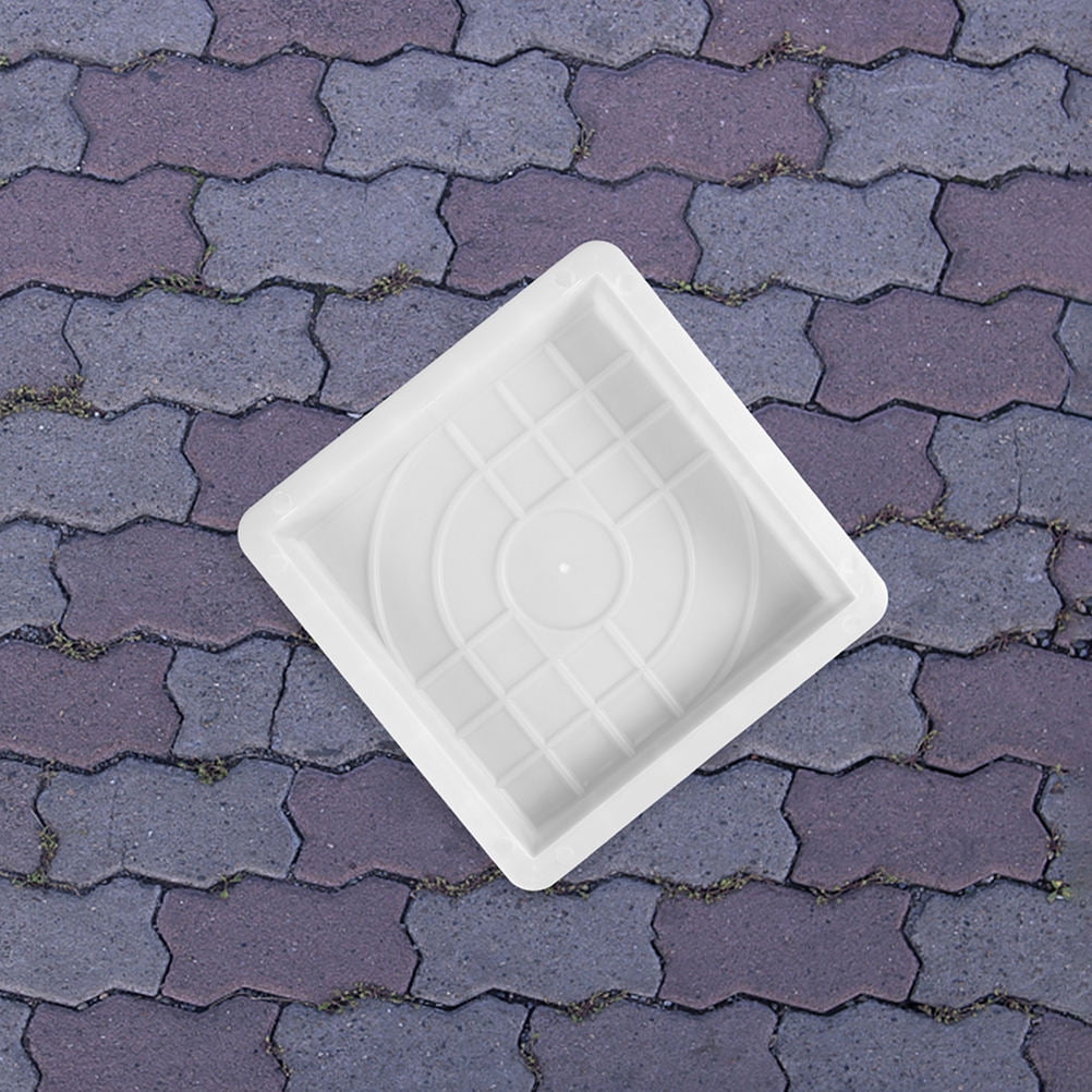 MLINS White Plastic Floor Tile Molds for Paving Use Create Beautiful ...
