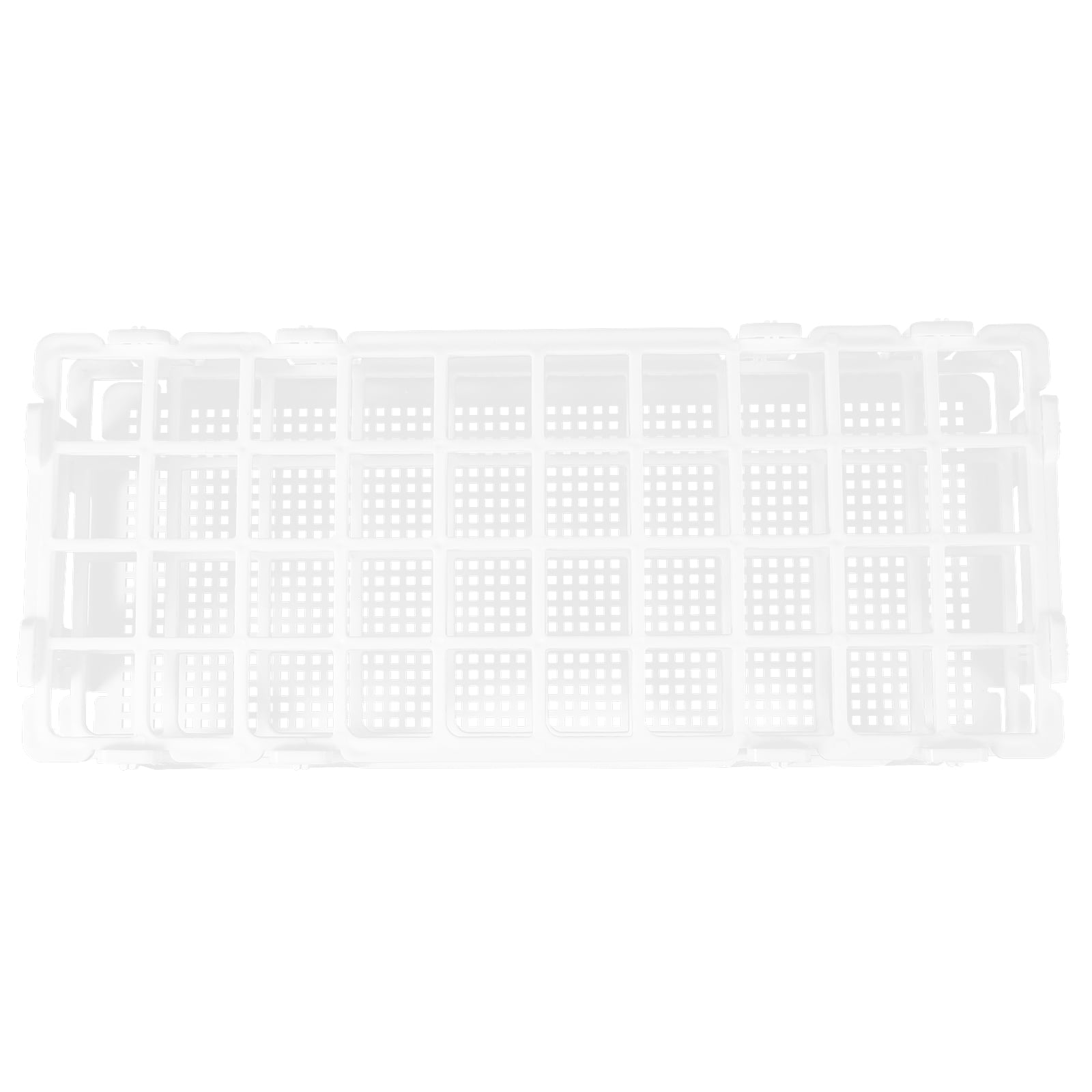 MLINS White Plastic Test Tube Display Rack Detachable Holder for ...