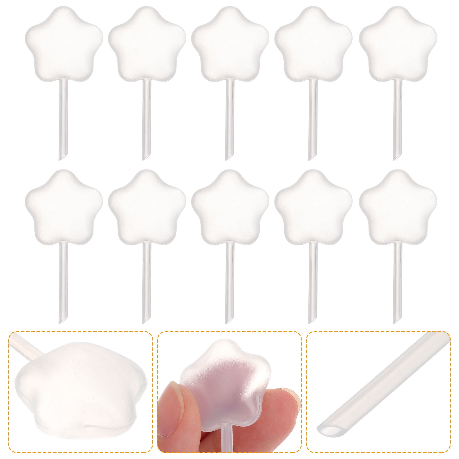 MLINS White Plastic dropper with 4ml Capacity for Medical Use and ...