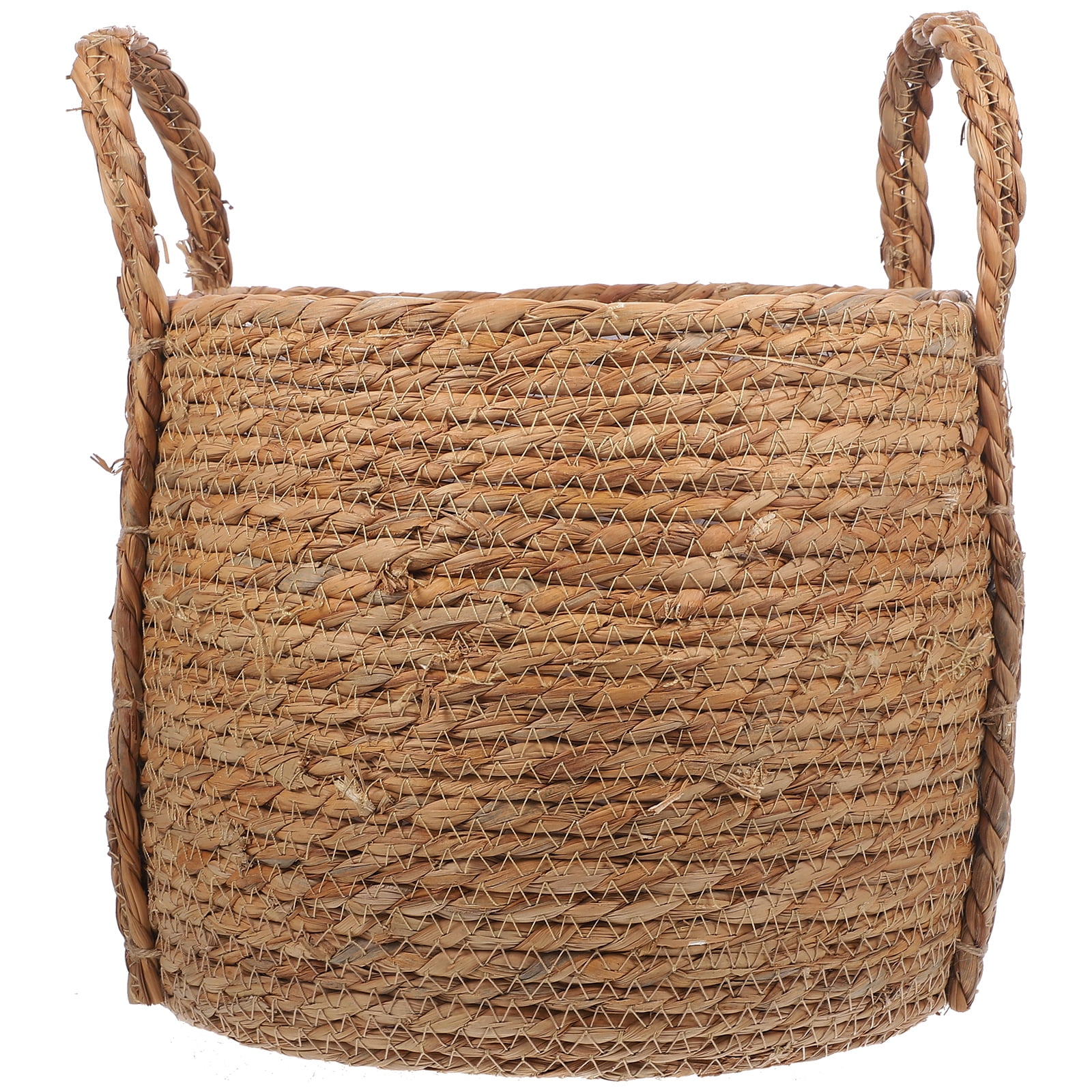 MLINS Wicker Basket Baskets Storage Organization Flower Pot Woven ...