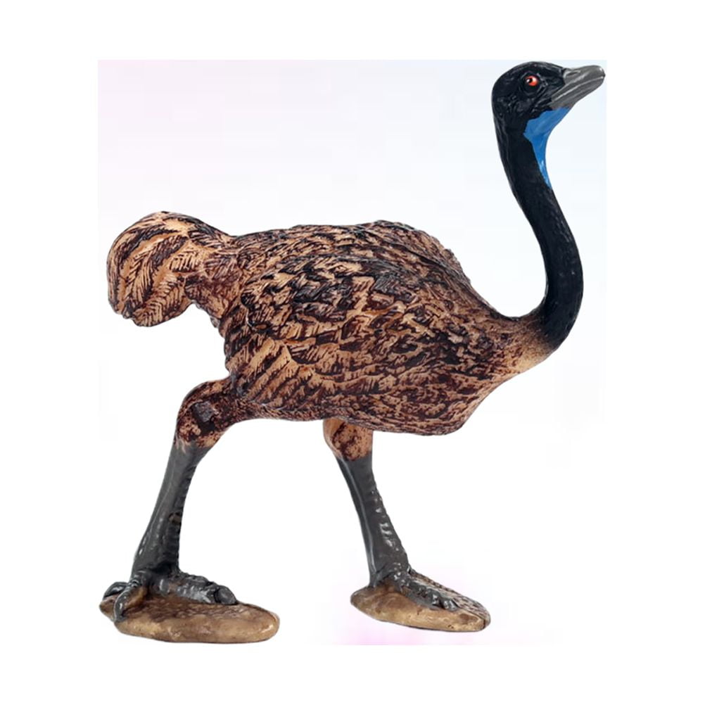 MLINS Wildlife Ornament Ostrich for Room Realistic Figurine Toy Child ...