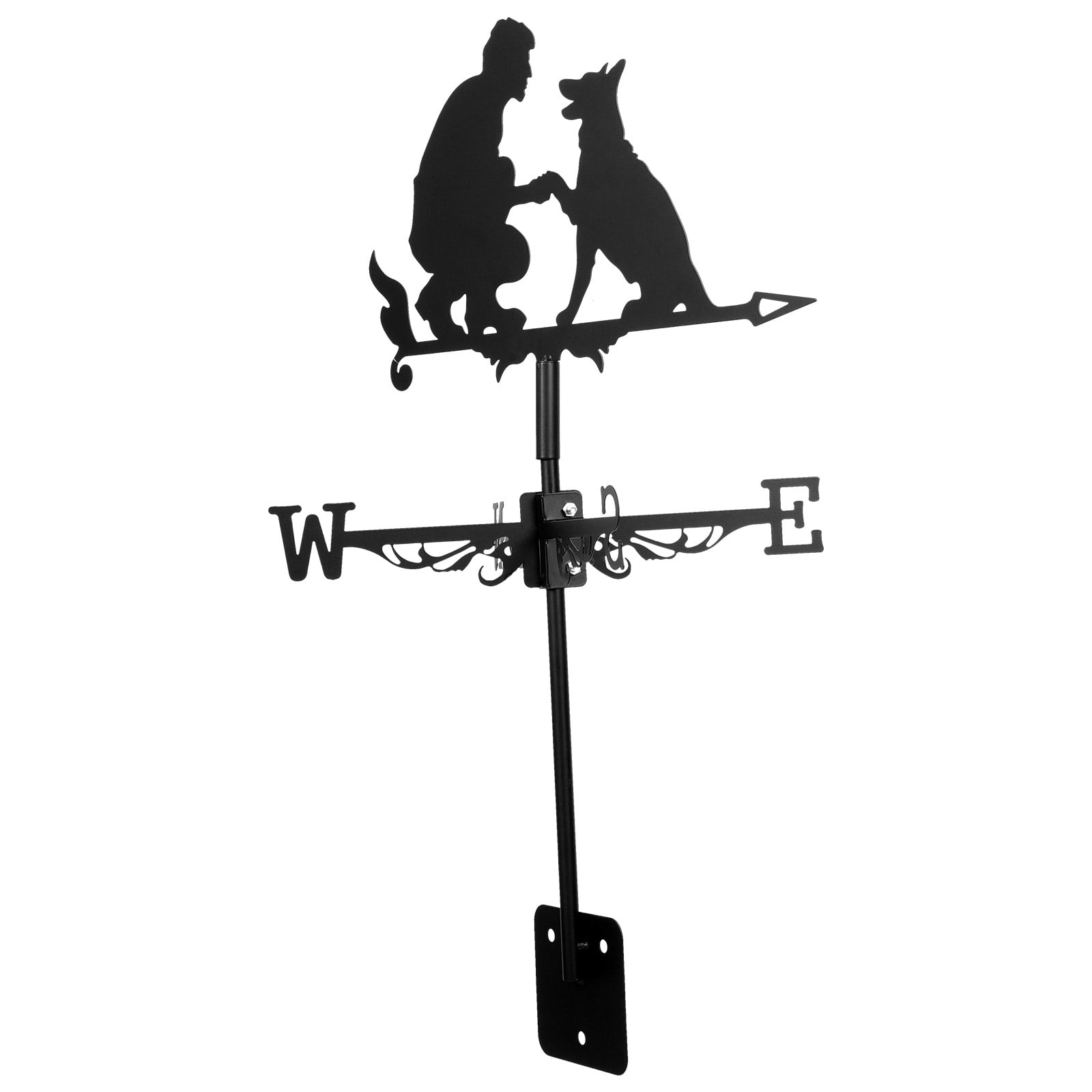 MLINS Wind Indicator Iron Weathervane Air Conditioner Hood Vent Sticker ...