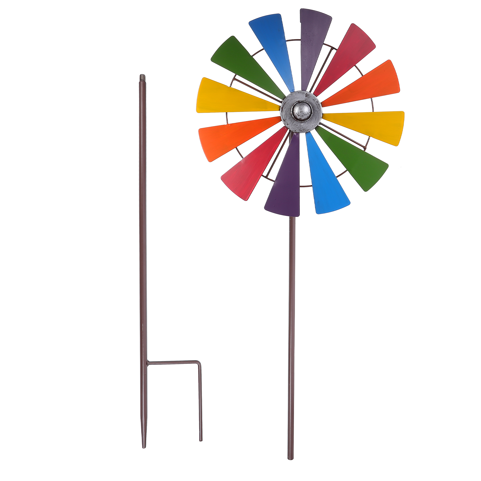 MLINS Windmill Bucket Decoration Large Spinner Flower Pinwheel Child ...