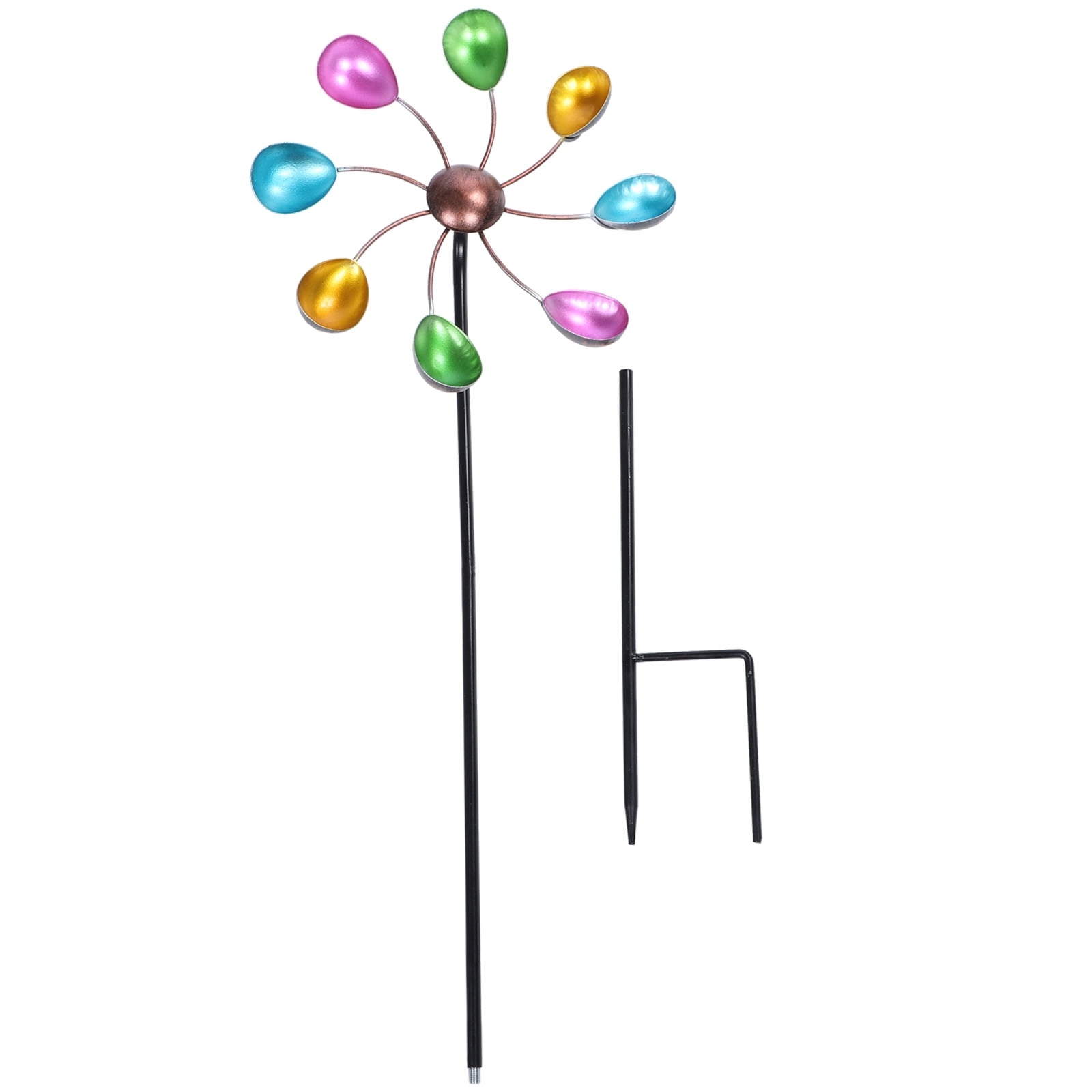 MLINS Windmill Decor Pastoral Pinwheels Spinners Outdoor Garden Large ...