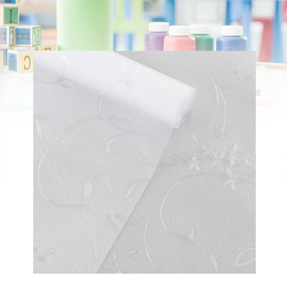 MLINS Window Film Waterproof Self Adhesive Frosted Film Privacy Window ...