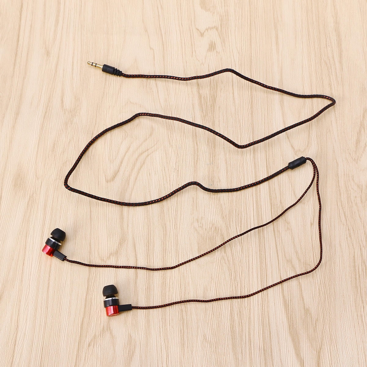MLINS Wire Headphones Earphone Cloth Line Earphones Charming Mid-range ...