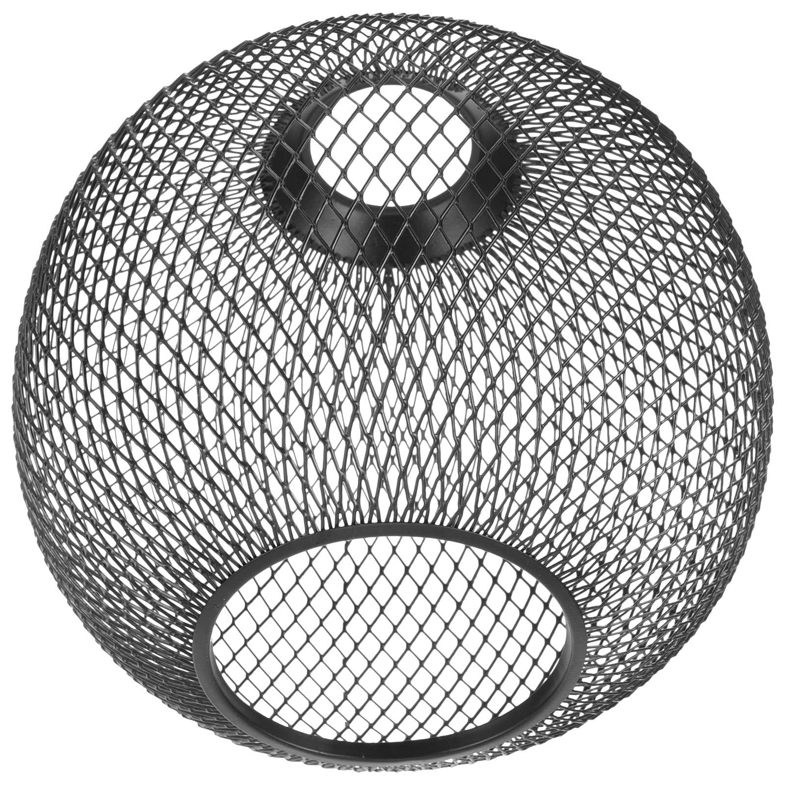 GAXIRE Cage Lampshade For Pendant Black 1Pack 7.86X7.47X7.35in ...