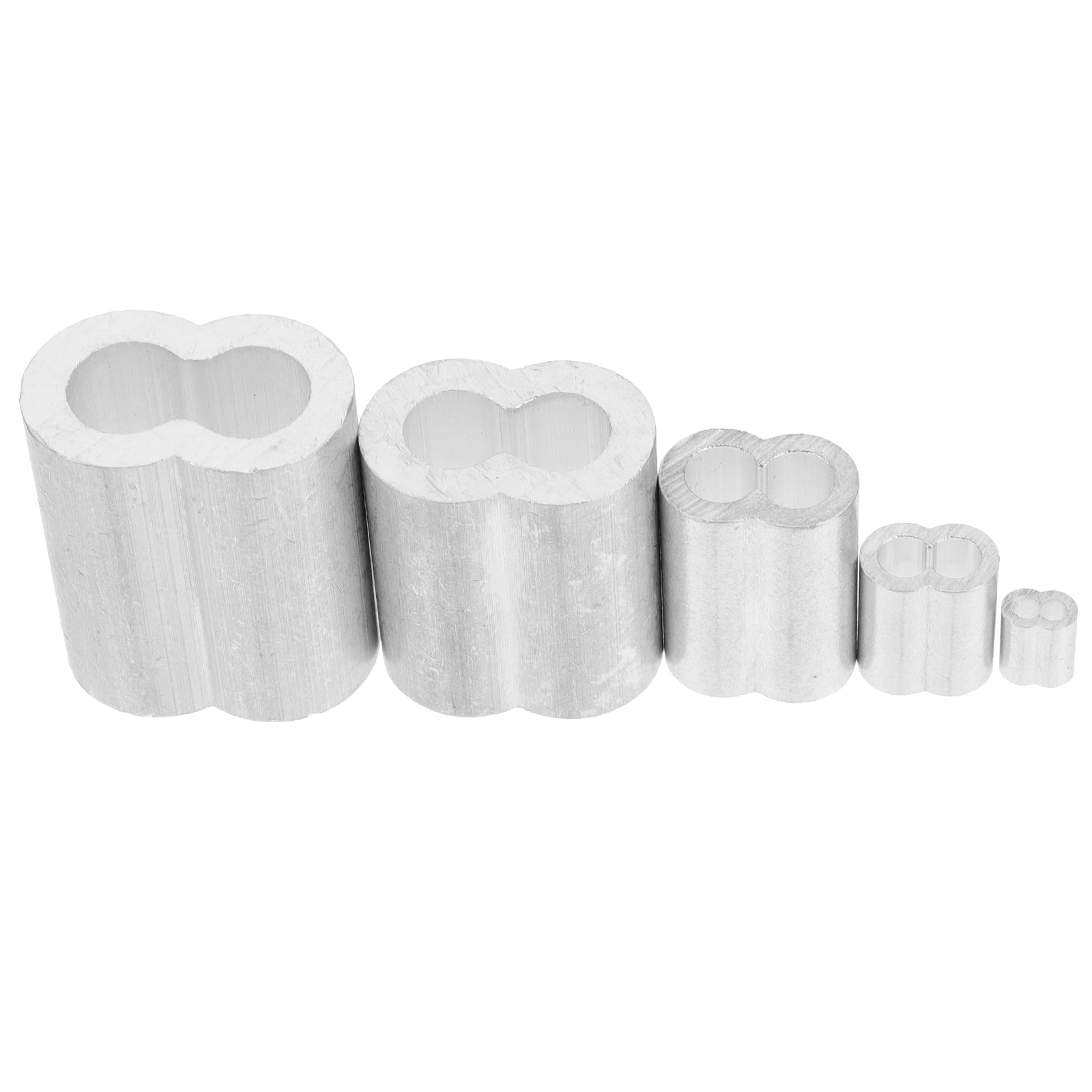 MLINS Wire Rope Chuck Valve Bolts Electric Fence Posts Burr Silver ...