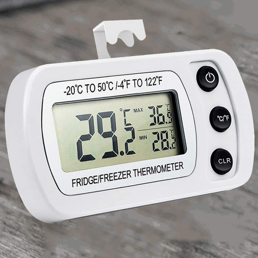 MLINS Wireless Temperature Monitor Freezer Thermometer Fridge ...
