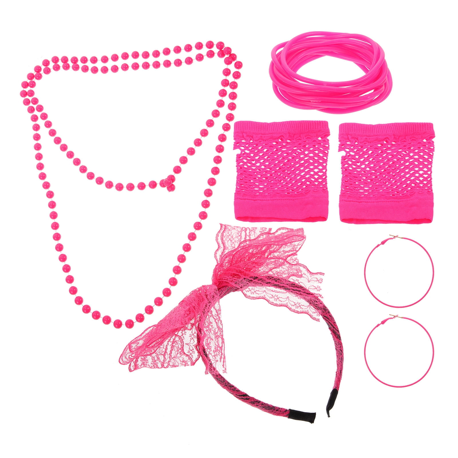 MLINS Women Necklace Alt Accessories Year Headband Glove Set Travel ...