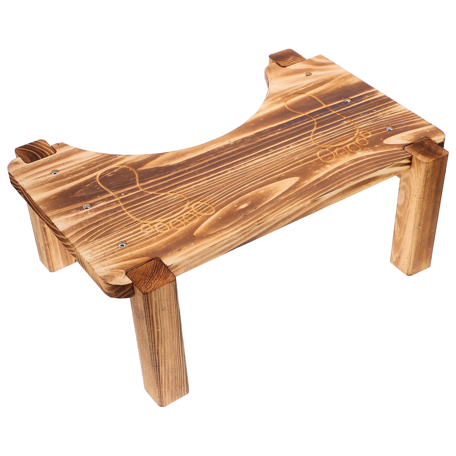 MLINS Wood Bathroom Stool Toilet Foot Stool For Children And Elders ...