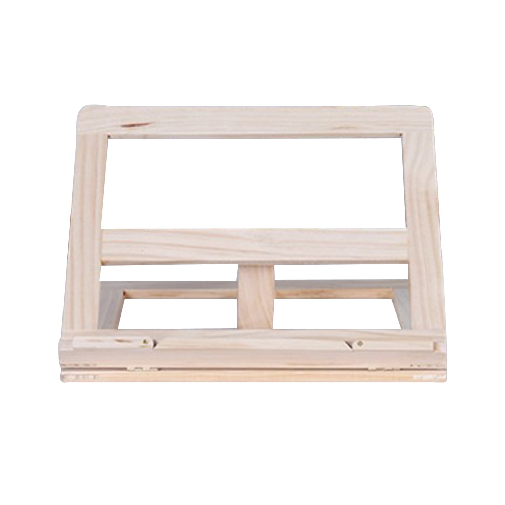 MLINS Wood Bookshelf Reading Bracket for Home Use Beige Customizable ...