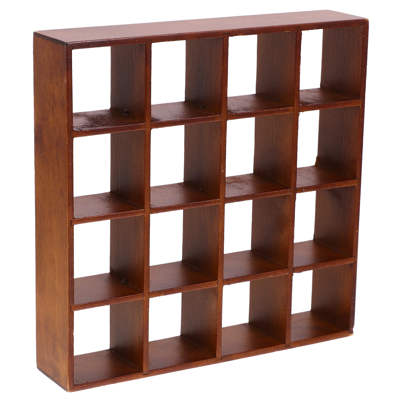 MLINS Wood Mini Cabinet for Decoration with Coffee Color and Smooth ...