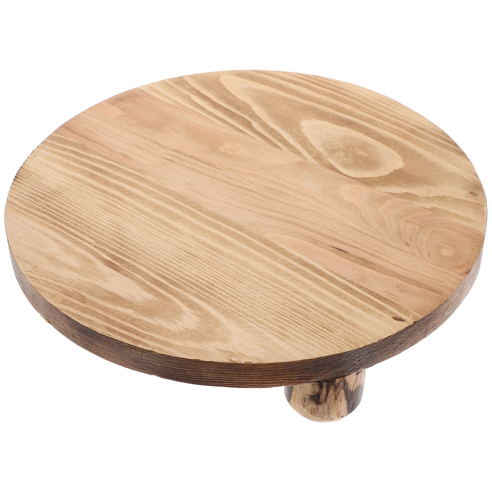 MLINS Wood Planter Pedestal Wood Vase Pedestal Wood Trophy Base Flower ...