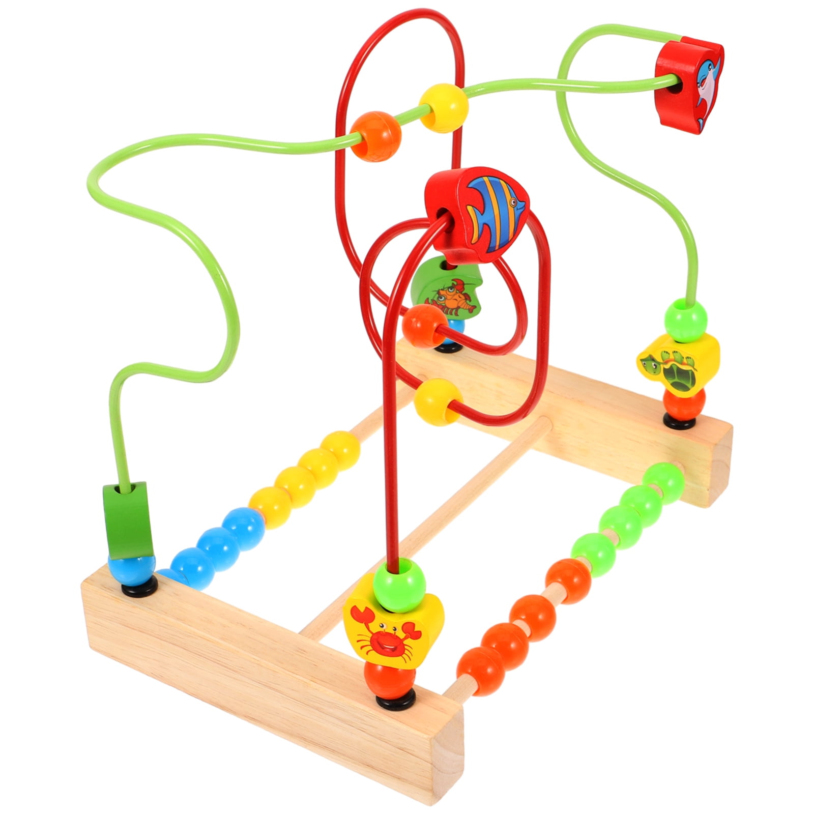 MERRYHAPY Bead Maze Yellow For Toddler Counting Toys 1 Set - Walmart.com