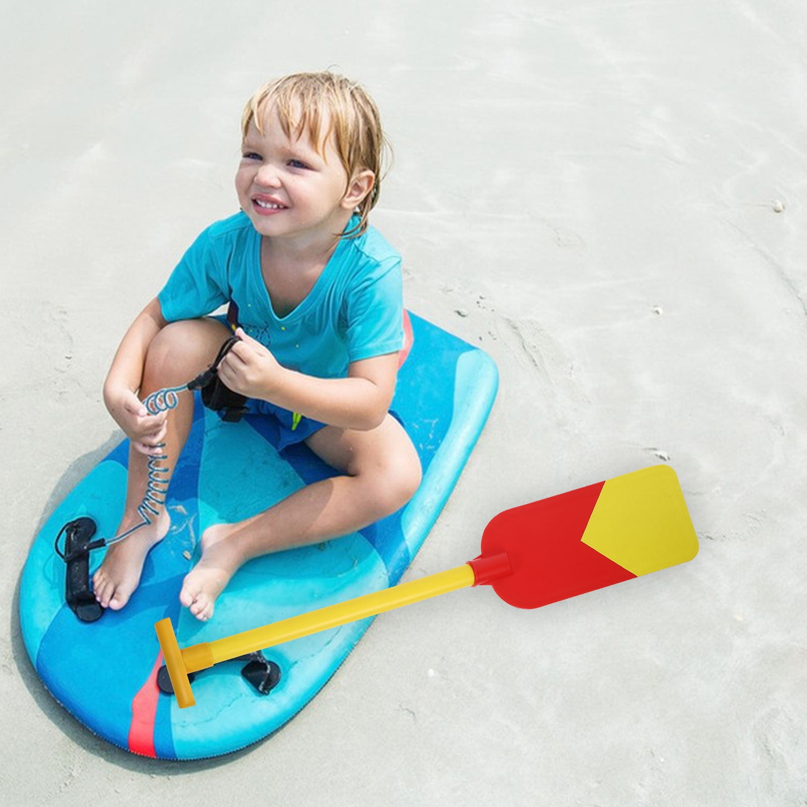 MLINS Wooden Boat Rowing Paddle for Decor Yellow Color Smooth Surface ...