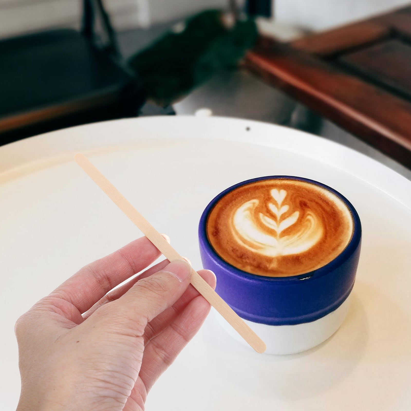 MLINS Wooden Coffee Stir Sticks Crafted from Wood Perfect for DIY ...