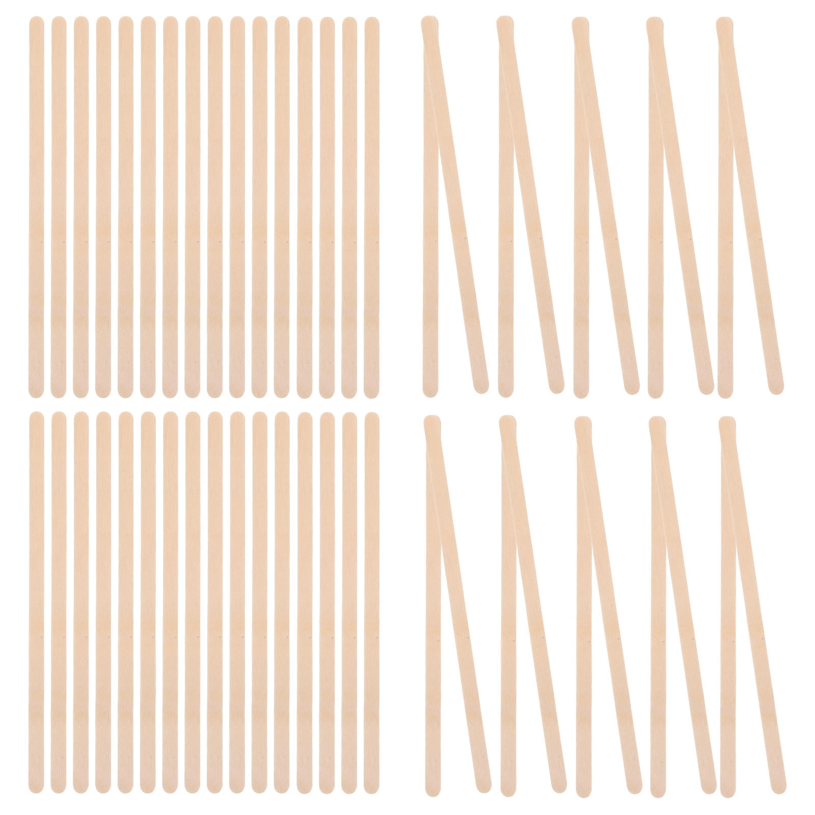 MLINS Wooden Coffee Stir Sticks for DIY Crafted from Wood White Color ...