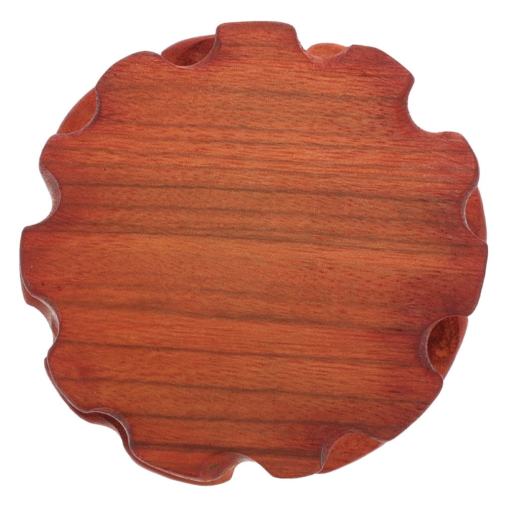 MLINS Wooden Crystal Ball Stand For Indoor Plants Vintage Round Display ...