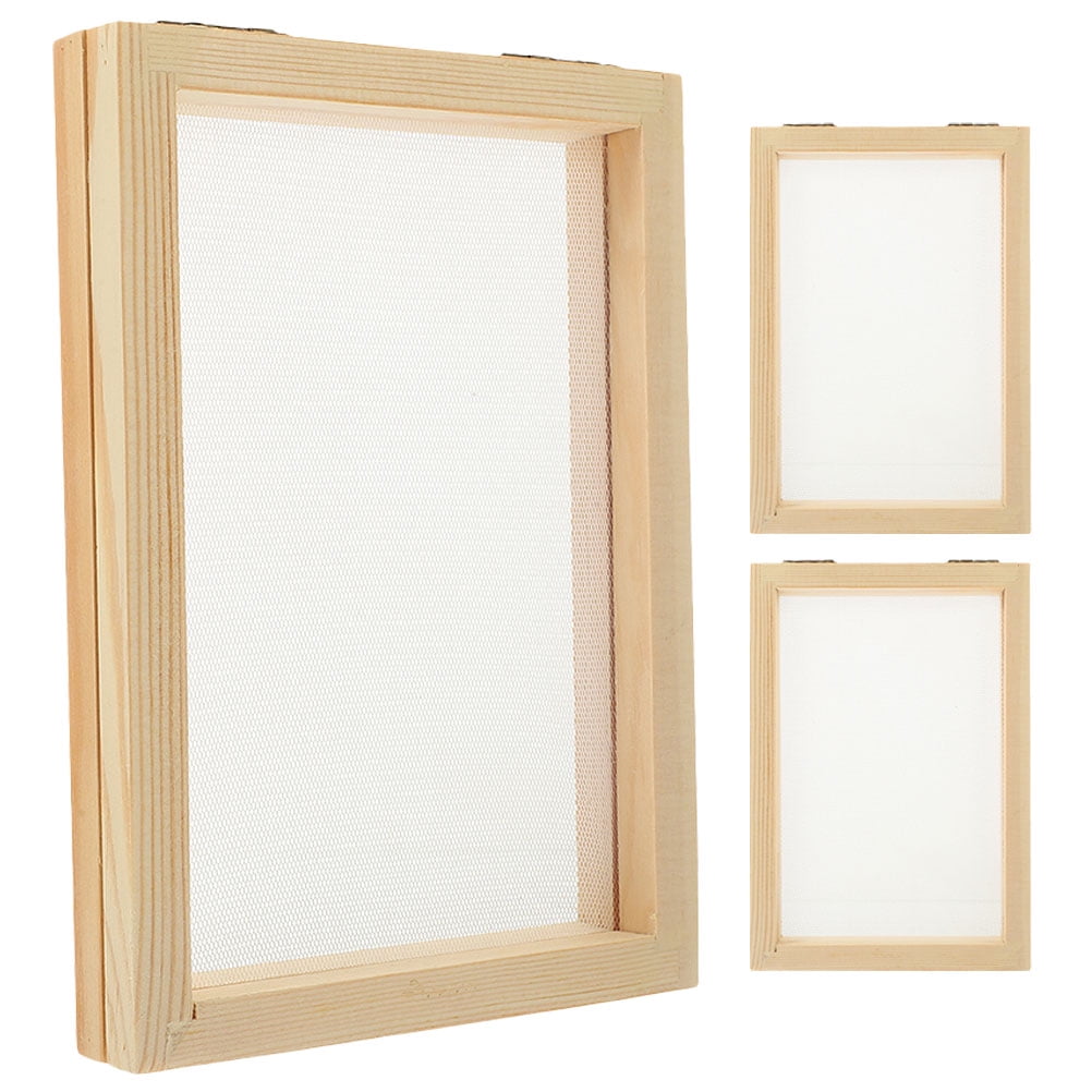 MLINS Wooden DIY Paper Making Frame for Craft Projects and Educational ...