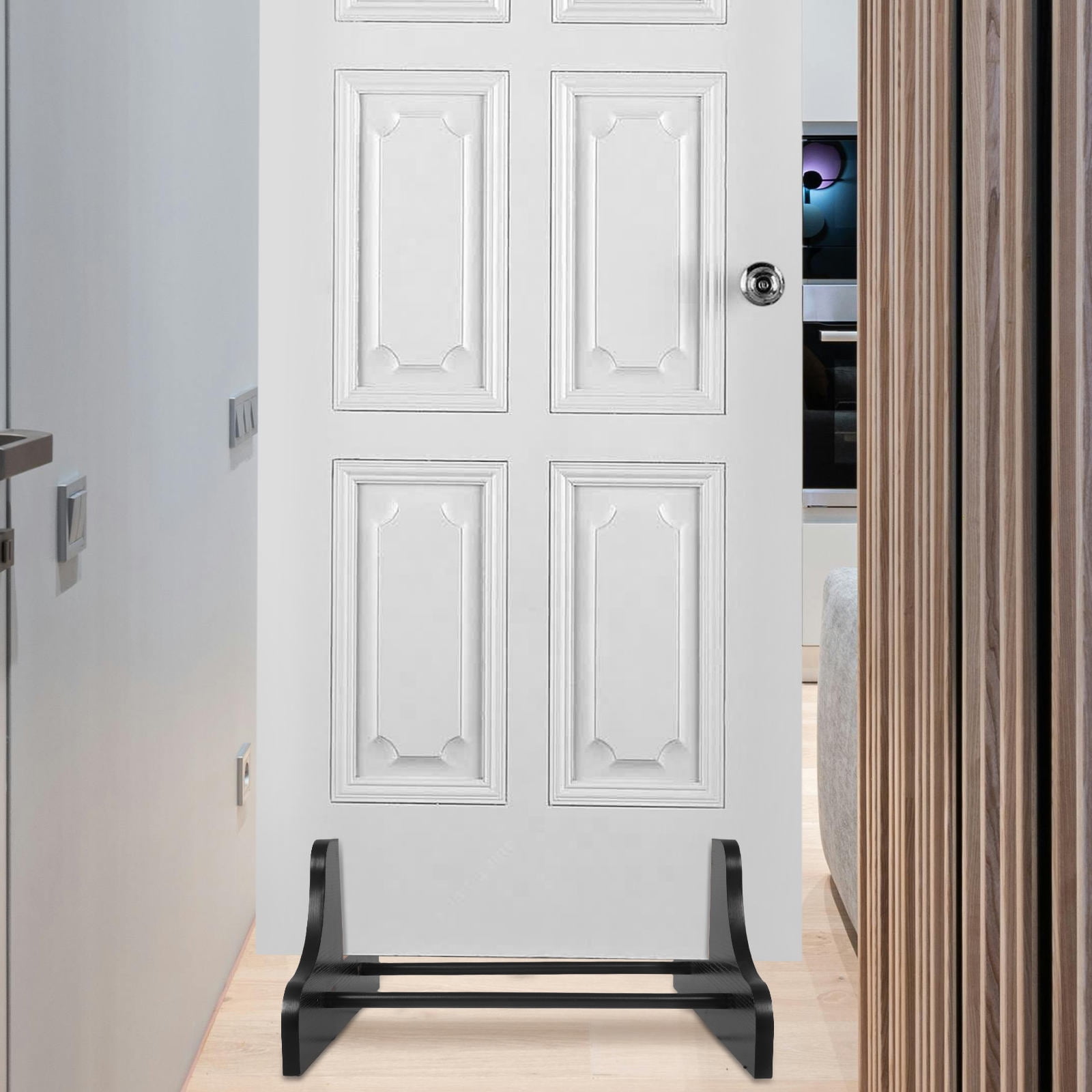 MLINS Wooden Display Stand For Interior Door Samples Glass Door Frame ...