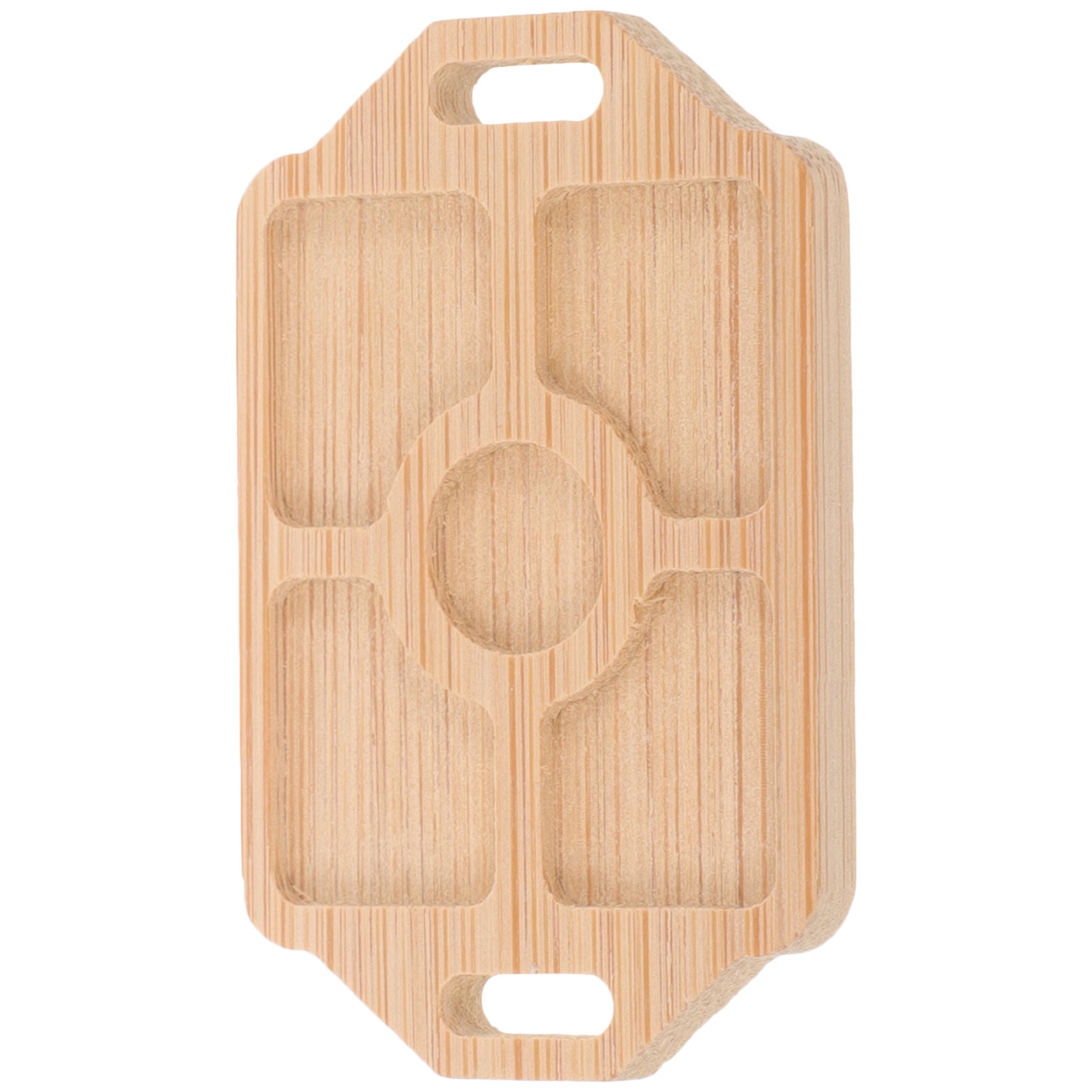 MLINS Wooden Mini Food Tray for Decor Khaki Color Adds Realistic ...