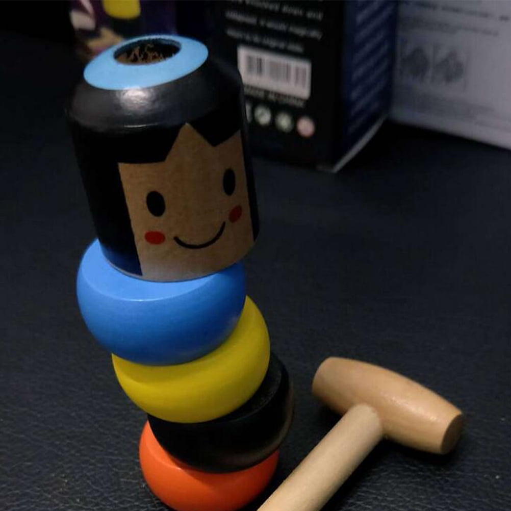 MLINS Wooden Puppet Props Made of Plastic for Decoration with Assorted ...