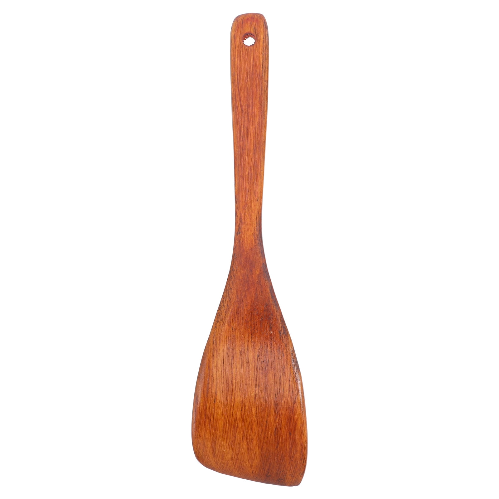 MLINS Wooden Spatula 12-Inch Turner Wood Kitchen Utensils Nonstick and ...