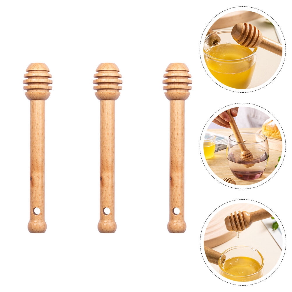 MLINS Wooden Sticks with Long Handle Made of Synthetic Material for ...