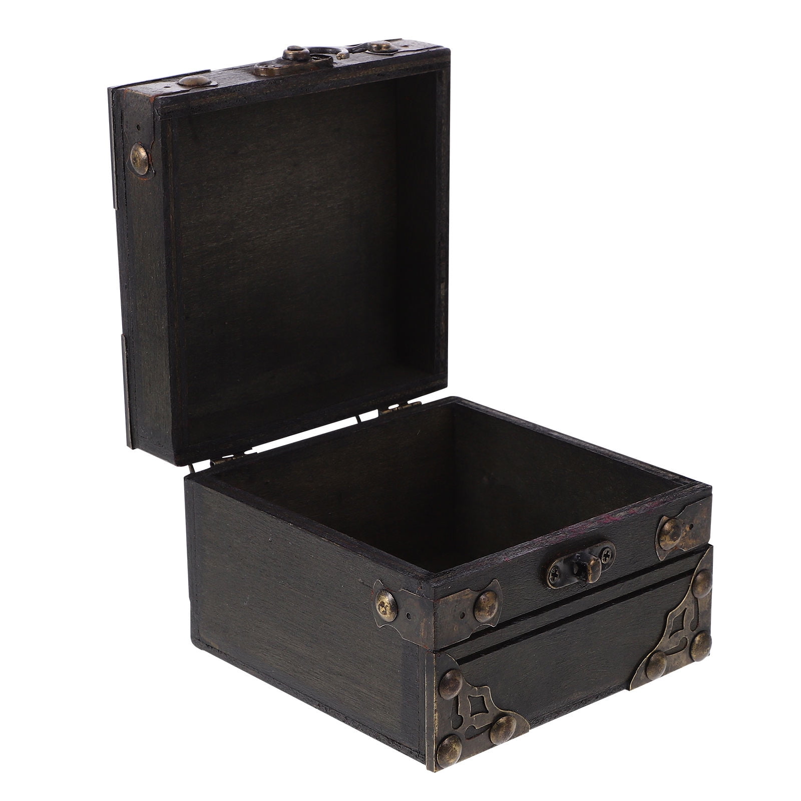 MLINS Wooden Storage Box Boxes Decorative Chest Banquet - Walmart.com